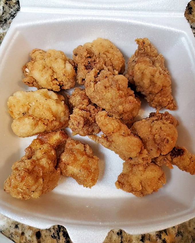 The legendary Gator Bites &ndash; golden-brown nuggets of Florida heritage that convert skeptics into evangelists with just one perfectly seasoned, tender bite.