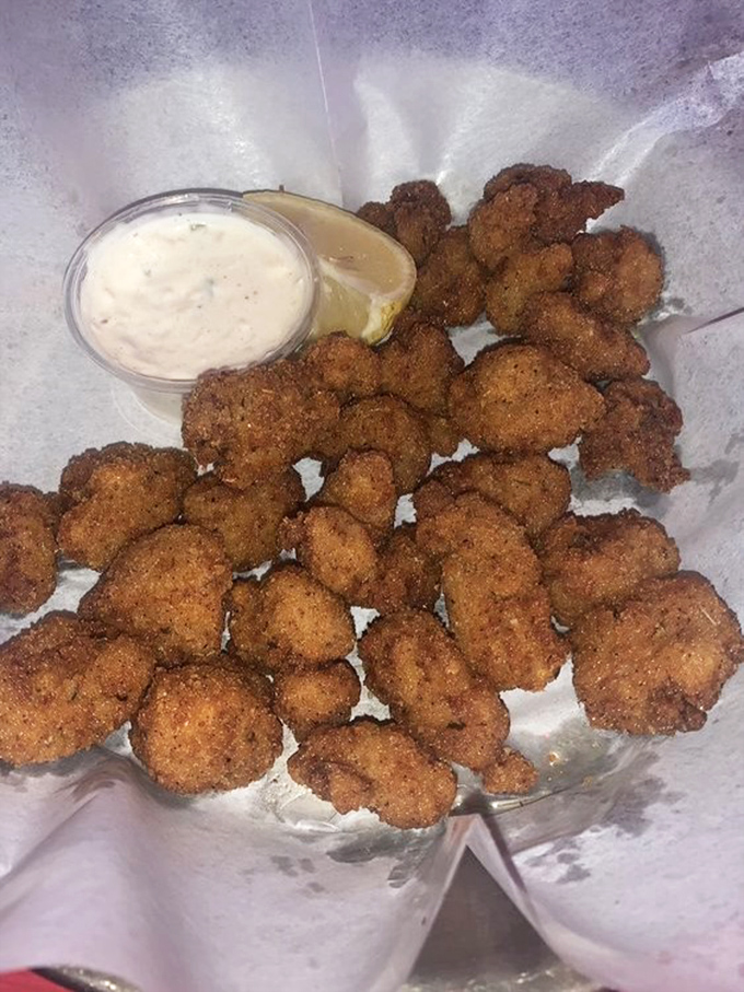 Fried gator bites &ndash; the reason Missourians willingly drive hours to St. Louis. Worth every mile and every calorie.