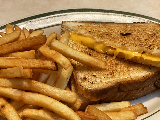 The grilled cheese that launched a thousand cravings. Golden-brown perfection with that cheese pull that makes your heart skip a beat.