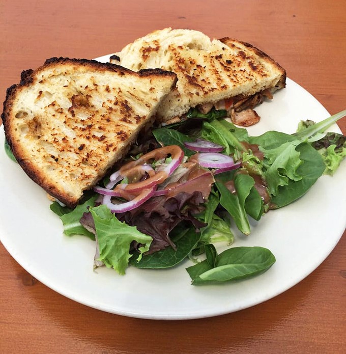 This isn't your sad desk lunch turkey sandwich. It's the superhero version—cape optional, but taste buds mandatory.