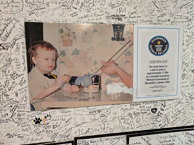Every great attraction has its origin story. This Guinness certificate proves that persistence and paint can indeed make history.