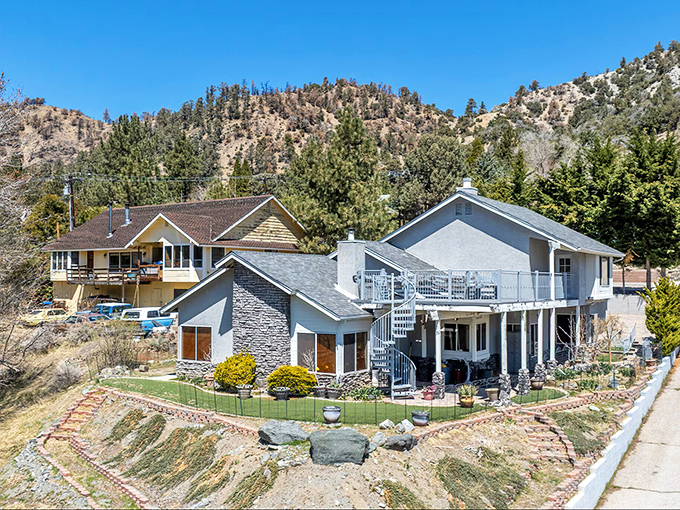 Mountain homes that look like they were designed by someone who actually understands the concept of "getting away from it all."