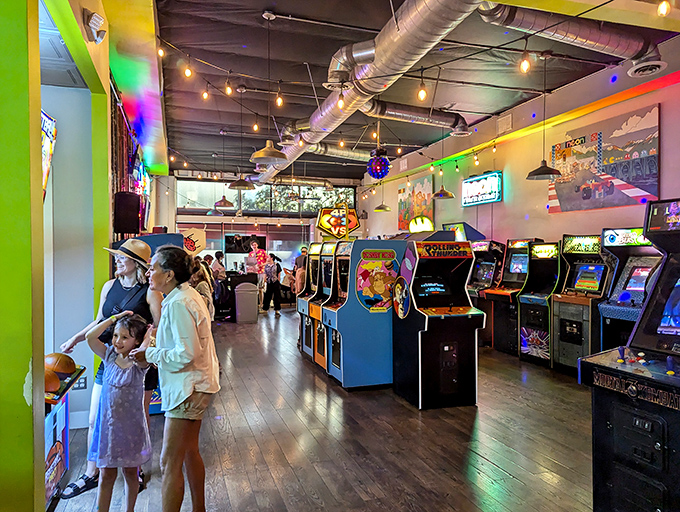 Step inside and the years melt away&mdash;rows of cabinets standing at attention like colorful soldiers from your childhood battles.