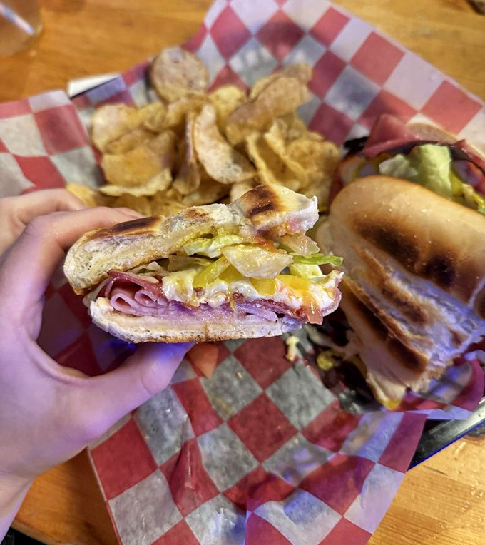 This Italian sub isn't trying to reinvent the wheel&mdash;it's just perfecting it with layers of meat, cheese, and veggies on perfectly toasted bread.