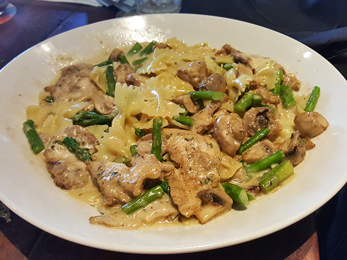 The star attraction: Jerk Chicken Pasta that marries Italian comfort with Jamaican flair &ndash; a culinary romance that makes perfect sense once tasted.