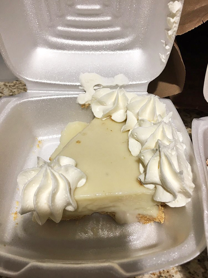 The star attraction! This key lime pie achieves the perfect balance&mdash;tangy filling, buttery crust, and just enough whipped cream to make you wonder if you should order a second slice.