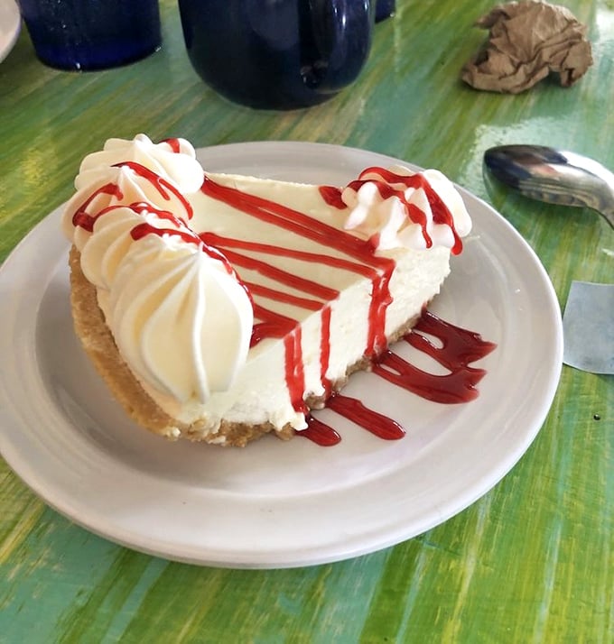 This key lime pie doesn't need a passport photo&mdash;it's authentically Keys with that perfect balance of sweet and tart that makes your taste buds do the cha-cha.