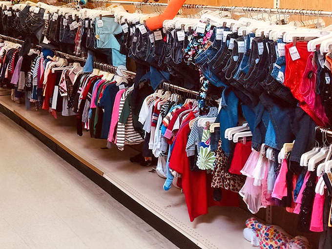 Tiny tutus and miniature button-downs create a rainbow of possibilities for parents looking to outfit growing kids without growing their credit card debt.