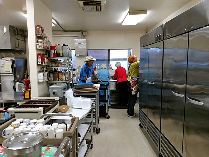 Behind the scenes, volunteers transform donations into meals. This kitchen isn't just feeding seniors&mdash;it's fueling an entire community.