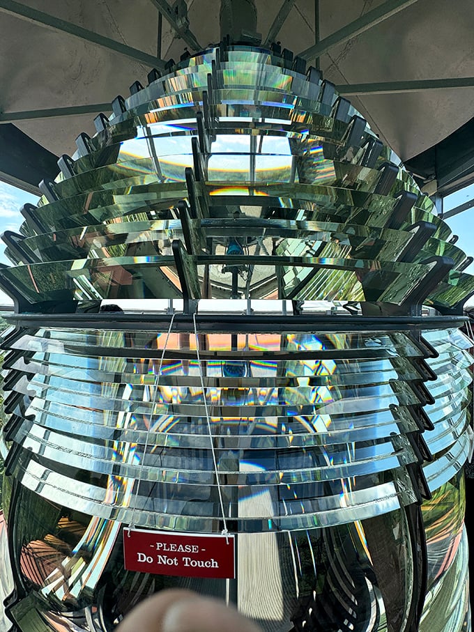 The magnificent Fresnel lens&mdash;a masterpiece of 19th-century technology that's essentially a lighthouse's equivalent of prescription glasses for ships.