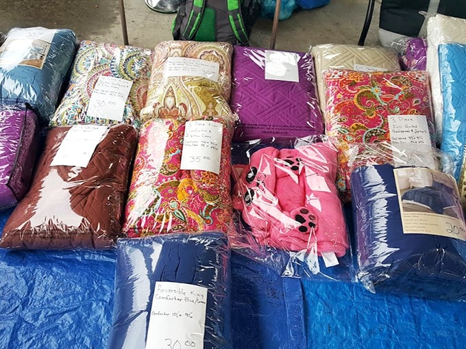 Fabric fantasies await! These colorful textiles could transform your guest room or become the picnic blanket that family stories revolve around.