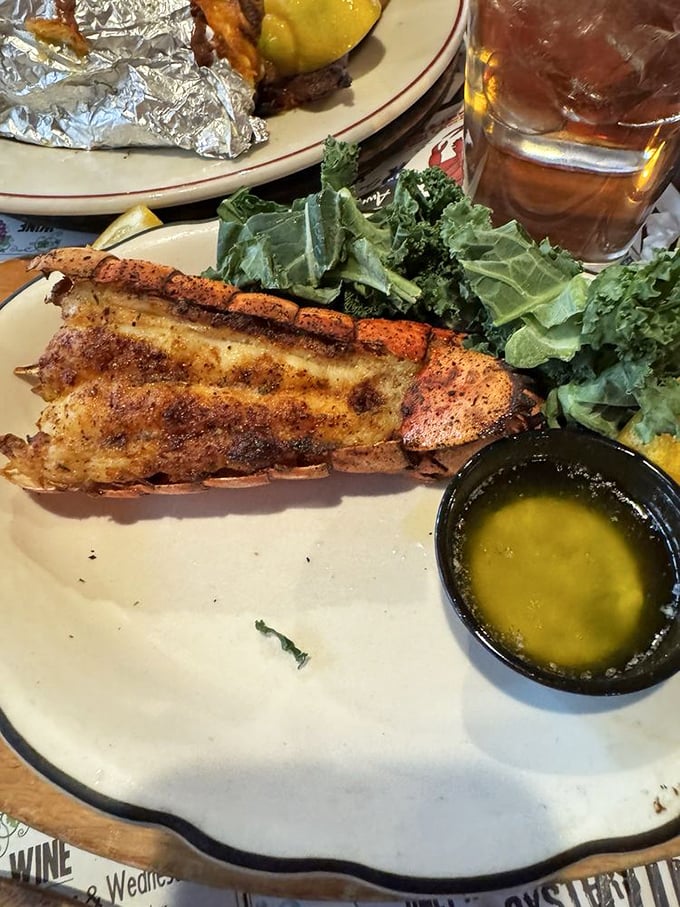 Not all seafood needs to swim in butter, but when it does&mdash;as with this perfectly grilled lobster tail&mdash;resistance becomes entirely futile.