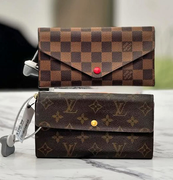 Designer wallets without the designer financial guilt. Louis Vuitton that doesn't require explaining suspicious charges to your spouse.