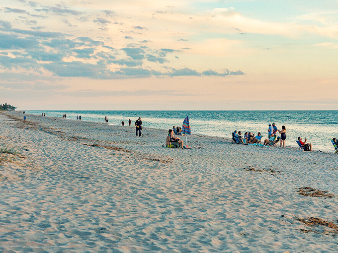 Sunset beach gatherings in Englewood – where the dress code is flip-flops, the entertainment is free, and nobody's checking their phone for work emails.