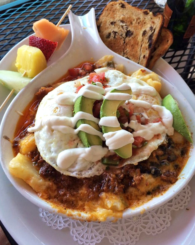 This Mexican skillet is what breakfast dreams are made of&mdash;eggs, avocado, and salsa performing a morning mariachi on your taste buds.