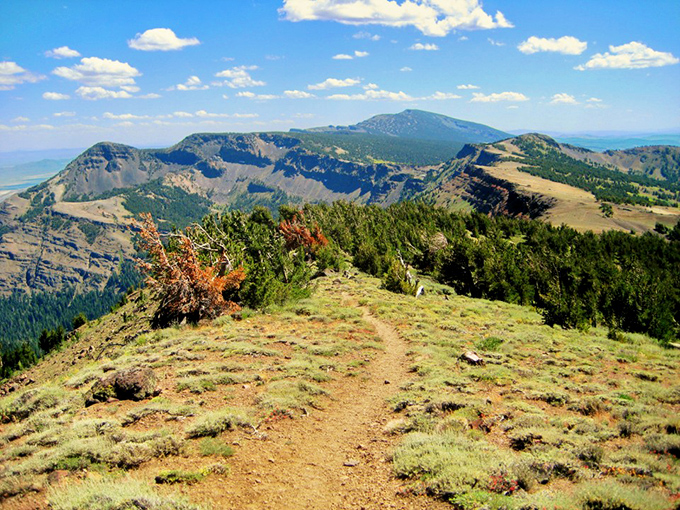 Nature doesn't charge admission in the Warner Mountains. These spectacular vistas come standard with every Alturas address.