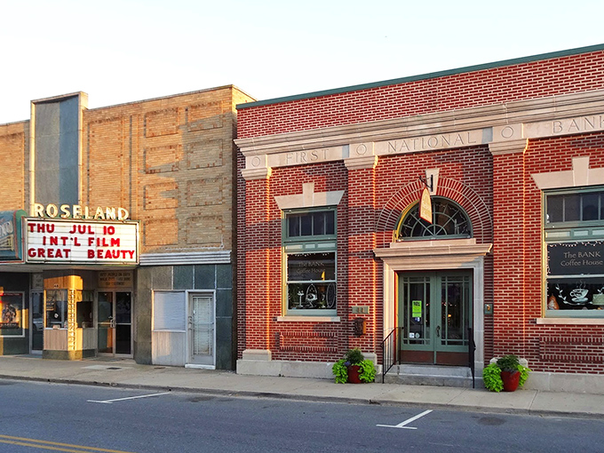 The Roseland Theatre and historic bank building&mdash;where you can make a deposit of memories and withdraw a night of entertainment.