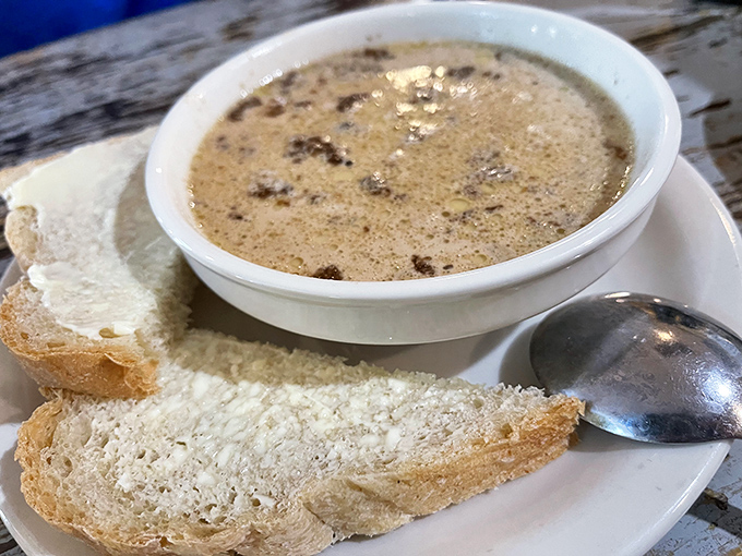 That mushroom soup isn't just famous—it's life-changing. Earthy, velvety perfection that'll haunt your taste memories forever.