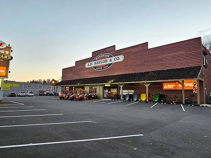 A.D. Naylor & Co. Hardware isn't just a store—it's a time machine where you half-expect to find Andy Griffith discussing fishing lures.