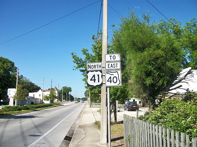 Where highways 41 and 40 meet, small-town Florida unfolds with picket fences and zero traffic jams&mdash;a refreshing change from interstate madness.
