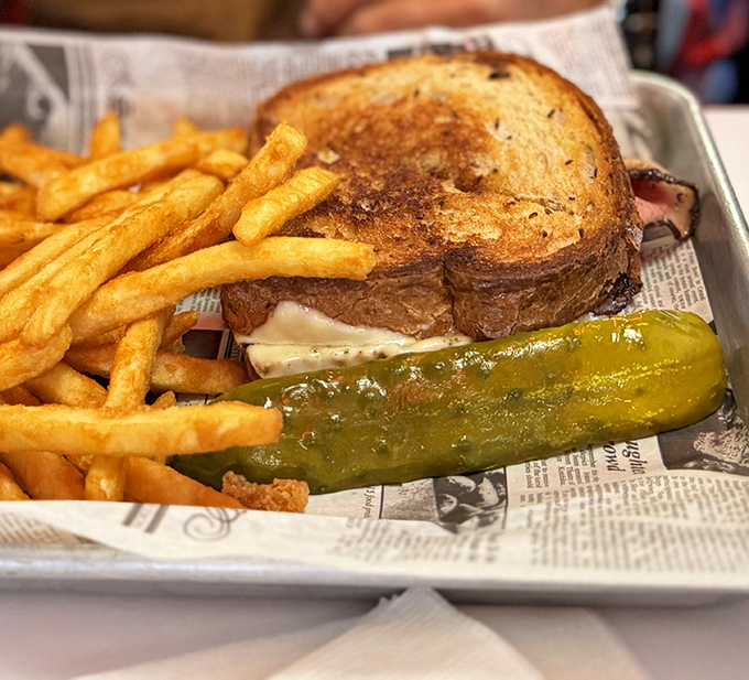The humble patty melt&mdash;grilled rye bread, caramelized onions, melted cheese, and seasoned beef&mdash;proves that perfection doesn't require fancy ingredients, just perfect execution.
