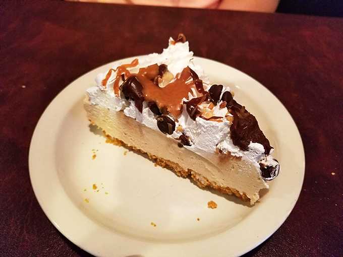 The legendary peanut butter pie&mdash;where graham cracker crust meets silky filling in a dessert so good it should require a license.