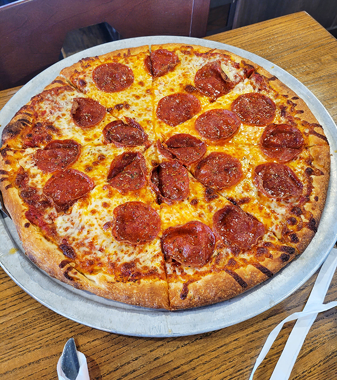 Pepperoni that curls into perfect little cups of savory goodness &ndash; nature's way of holding extra flavor for the true pizza connoisseur.