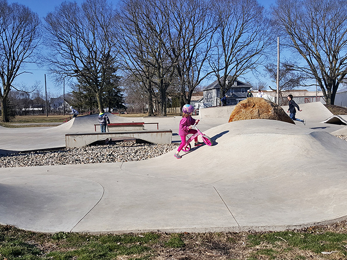 Even small-town kids need big adventures! Peru's skate park provides the perfect playground for future Tony Hawks and Pink-clad daredevils alike.