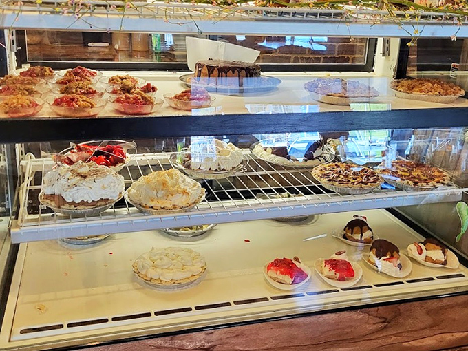 The dessert case at Berardi's isn't just a display&mdash;it's a shrine to the art of pie-making that would make your grandmother both proud and jealous.