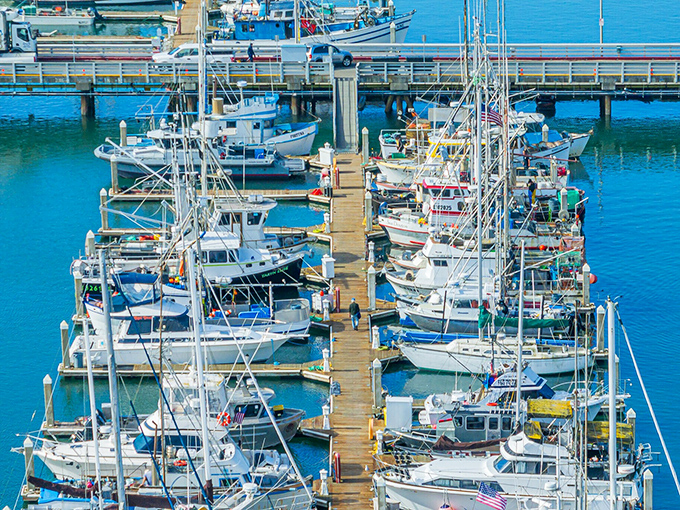 Wooden docks lined with fishing vessels tell the real story of coastal living&mdash;where your dinner was probably swimming just hours earlier.