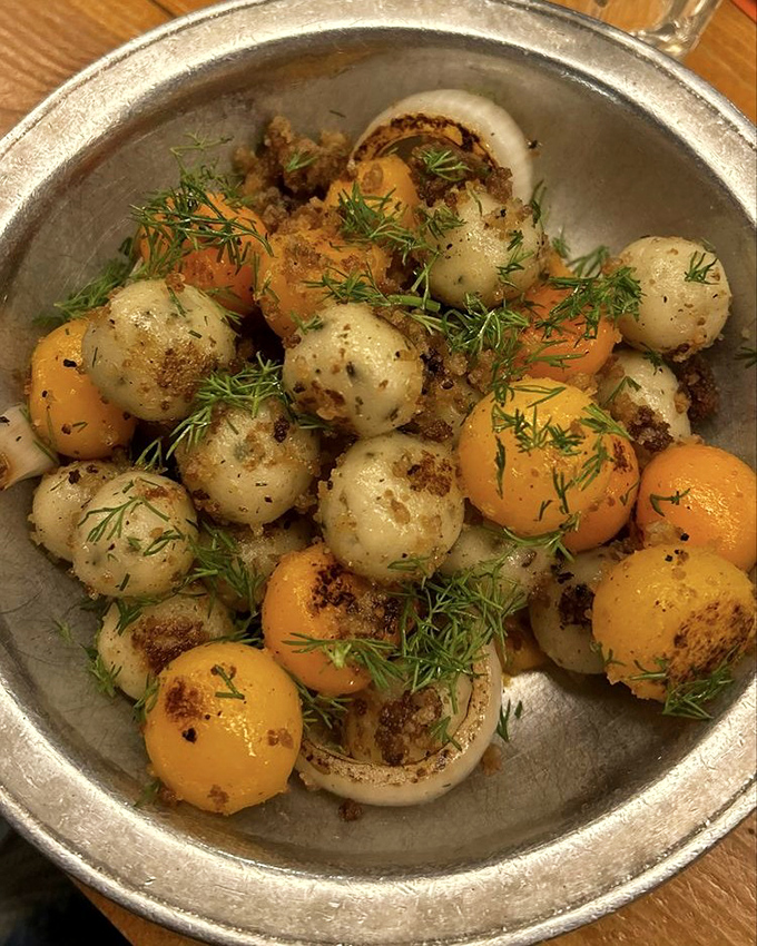 These golden potato dumplings with fresh dill could convert even the most dedicated carnivore&mdash;proof that potatoes might be Earth's perfect food after all.