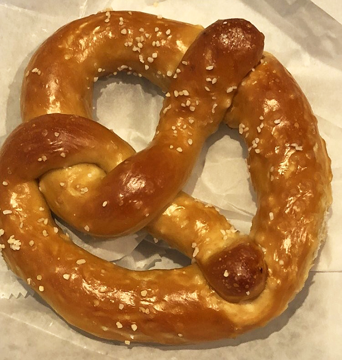 The pretzel that launched a thousand cravings. Golden, twisted perfection with just enough salt to make your taste buds stand at attention.