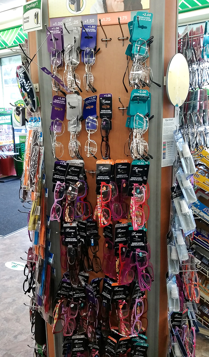 Spectacle spectacular! Fashion meets function in the reading glasses section, where style doesn't require emptying your wallet.