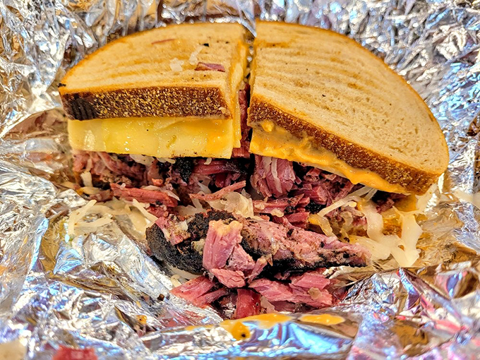 Behold the Reuben that launched a thousand food dreams and ruined all other sandwiches forever.
