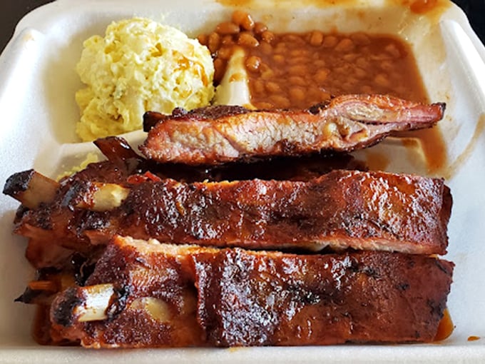 These ribs aren't just cooked&mdash;they're transformed. That smoke ring is the barbecue equivalent of a Picasso signature, announcing true mastery of the craft.