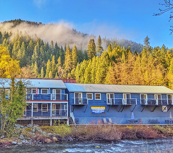 The Riverside Mountain Lodge offers rooms with a view that no filter could improve &ndash; Mother Nature's own five-star panorama right outside your window.