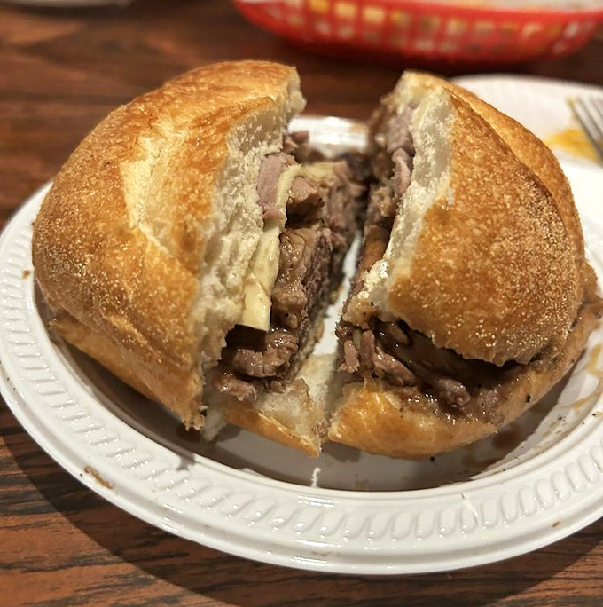 This sandwich could make a vegetarian question their life choices – and that's before the horseradish kicks in.