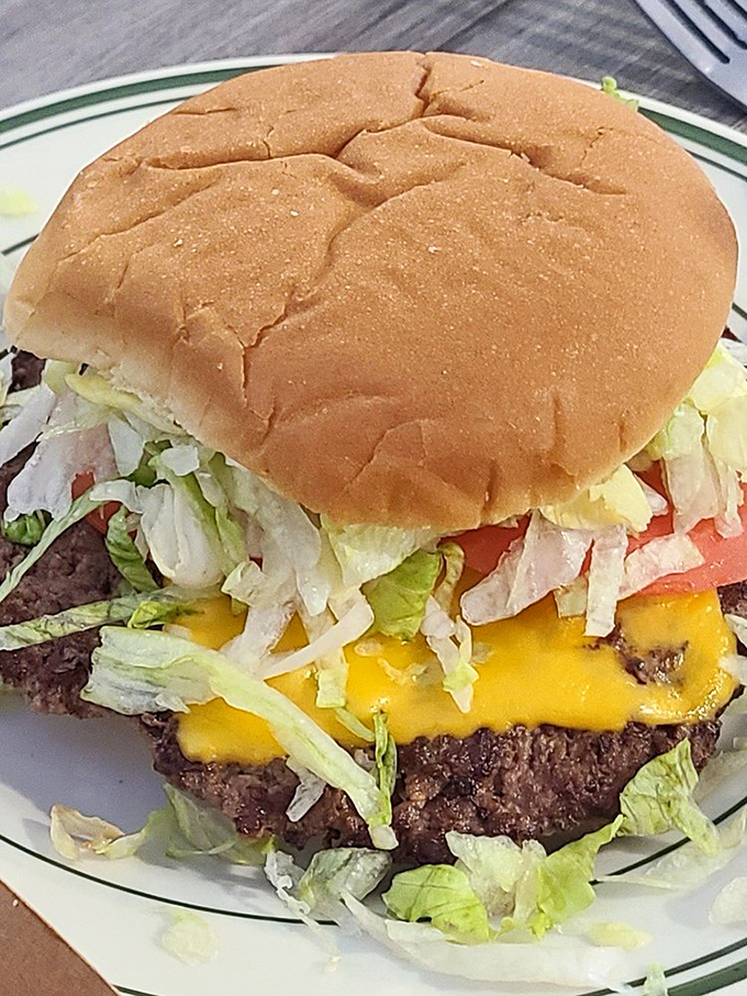 Behold the legendary Rod Burger in all its glory&mdash;where the cheese melts just right and the patty has that perfect crust that makes burger aficionados weak in the knees.