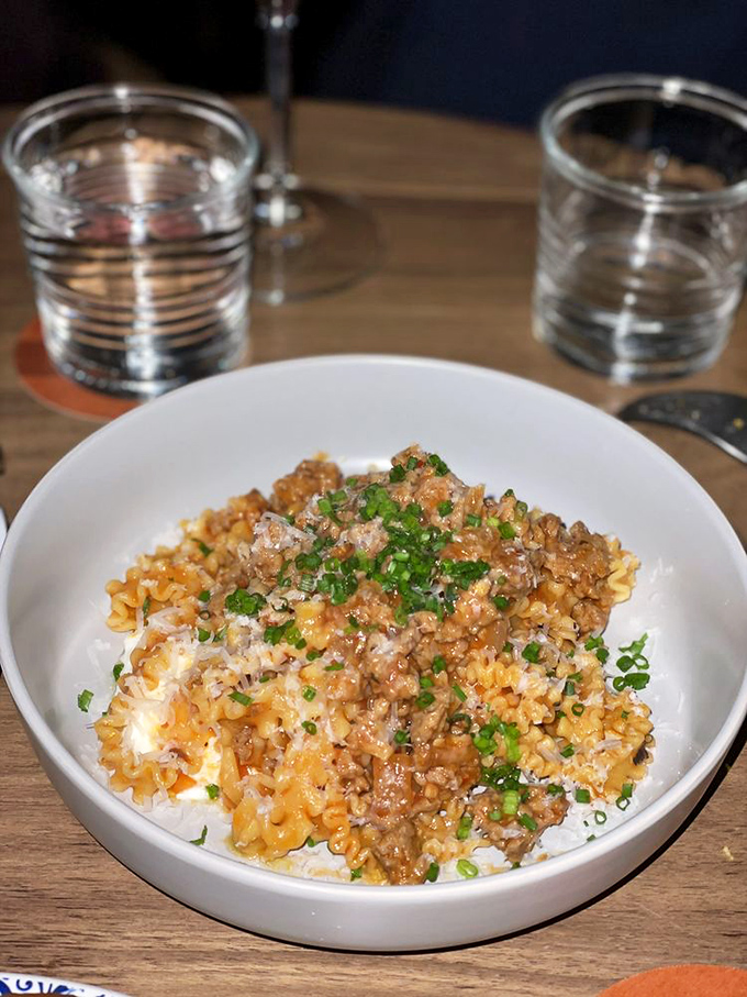 The legendary sausage ragu that launched a thousand food dreams. This bowl of pasta perfection might just ruin all other ragus for you.