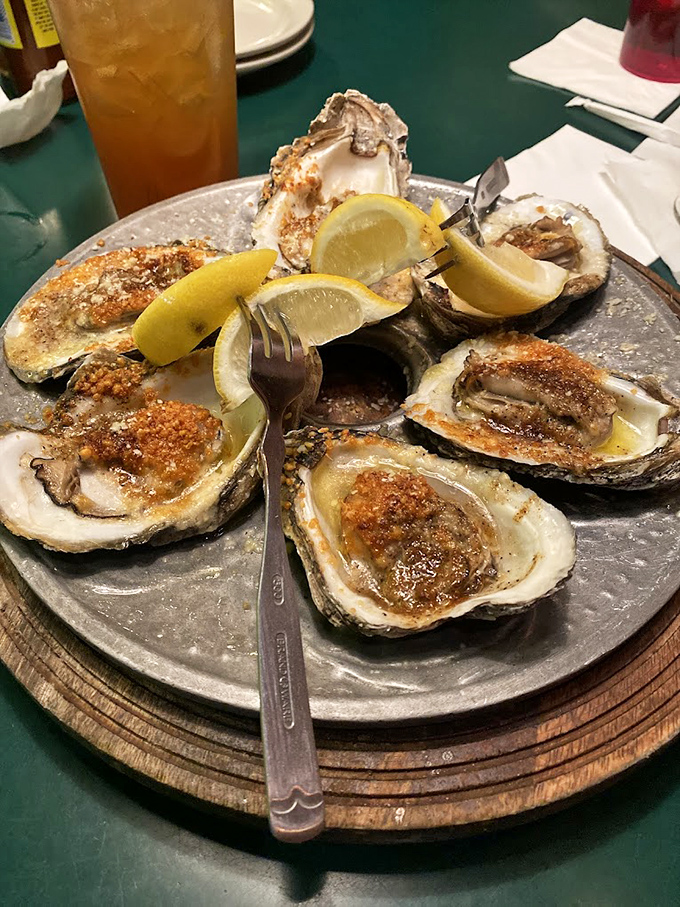 These oysters on the half shell aren't just seafood&mdash;they're little oceanic time machines transporting you straight to the coast with each briny bite.