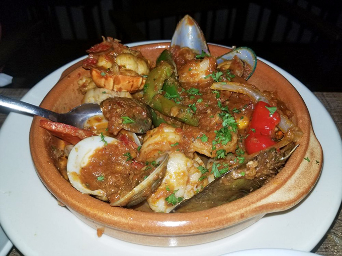 This seafood medley isn't just a dish &ndash; it's a spicy, saucy autobiography of the Gulf, telling its delicious life story one shellfish at a time.