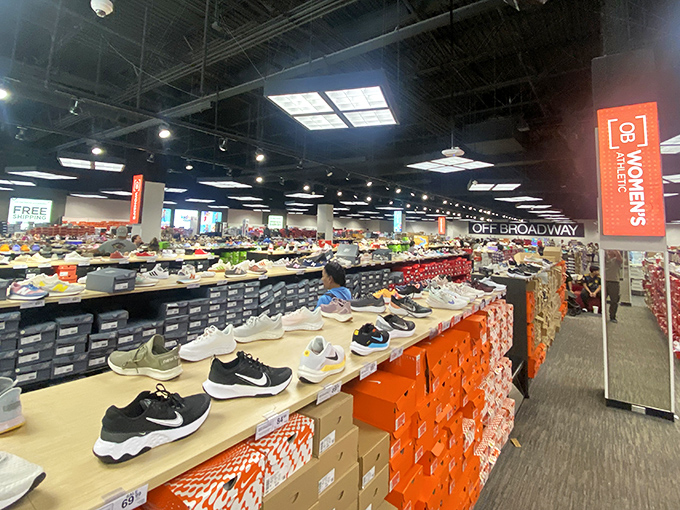 Shoe paradise stretches as far as the eye can see&mdash;like a buffet for your feet where you don't have to choose just one dish.