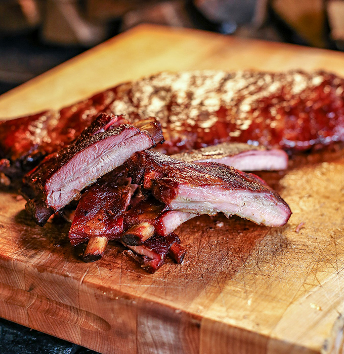 These ribs don't just fall off the bone&mdash;they leap willingly into your mouth with smoky enthusiasm.