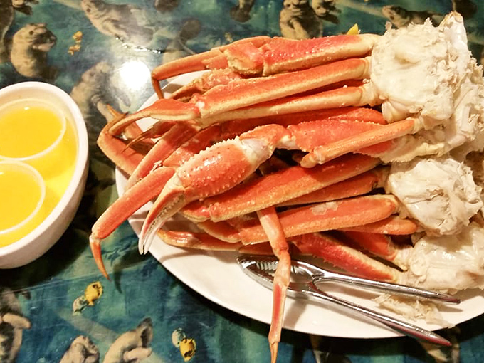 Snow crab legs: nature's way of making you work for your dinner. The sweet reward inside makes the shell-cracking marathon completely worthwhile.