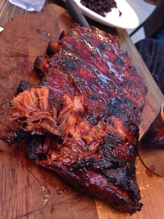 These St. Louis ribs don't just fall off the bone&mdash;they practically leap into your mouth. That smoke ring is the barbecue equivalent of a perfect sunset.