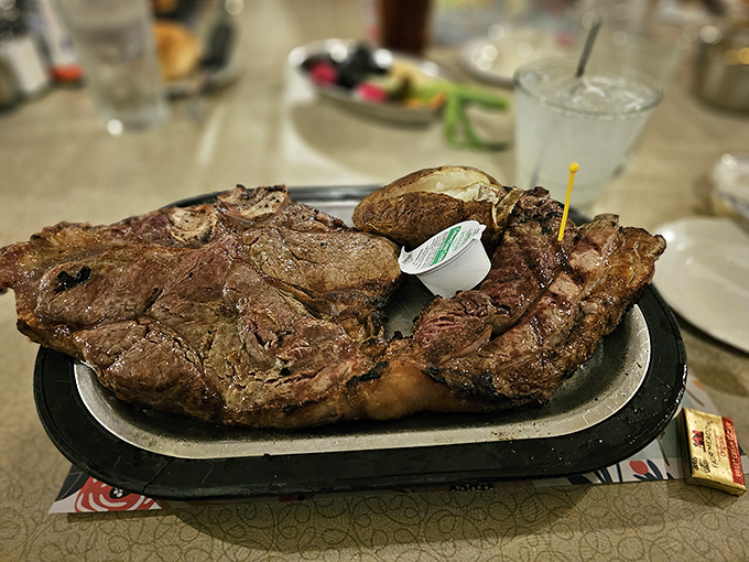 This isn't just a steak&mdash;it's a masterpiece of meat artistry that makes vegetarians question their life choices.