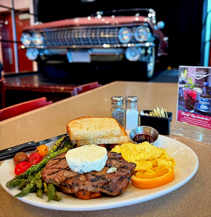 Steak and eggs &ndash; the breakfast of champions and anyone else who believes that mornings deserve more than just cereal and regret.