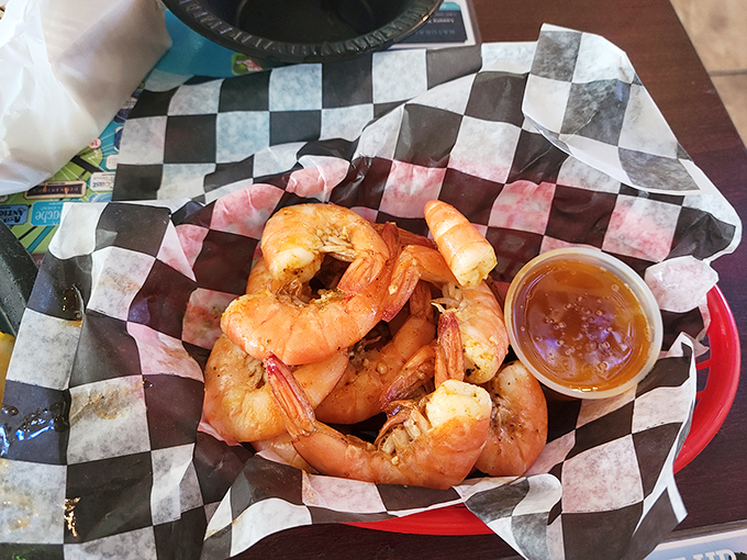 These aren't just shrimp&mdash;they're edible postcards from the Gulf. Plump, perfectly seasoned, and worth every mile of the drive.