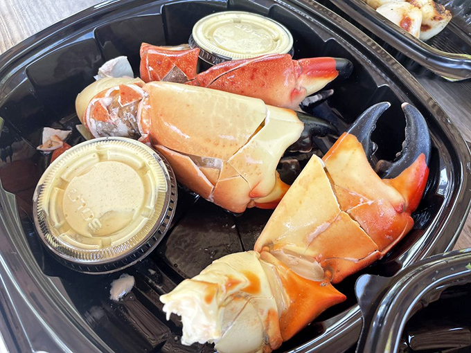 These stone crabs didn't just arrive on a plate; they arrived to change your life, one sweet bite at a time.