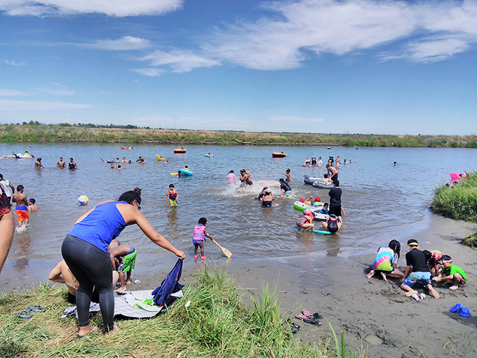 Summer in Rio Vista means cooling off in the delta waters. No fancy water park needed when Mother Nature provides the perfect swimming hole for locals in the know.